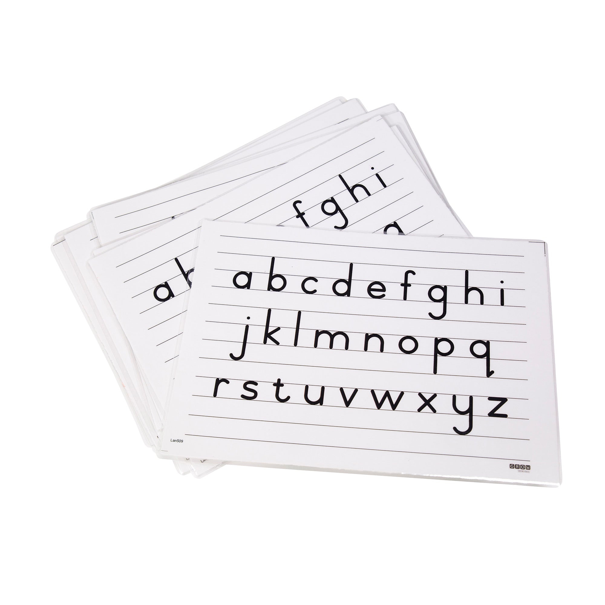 Desk Card Lowercase – Grow Learning Company