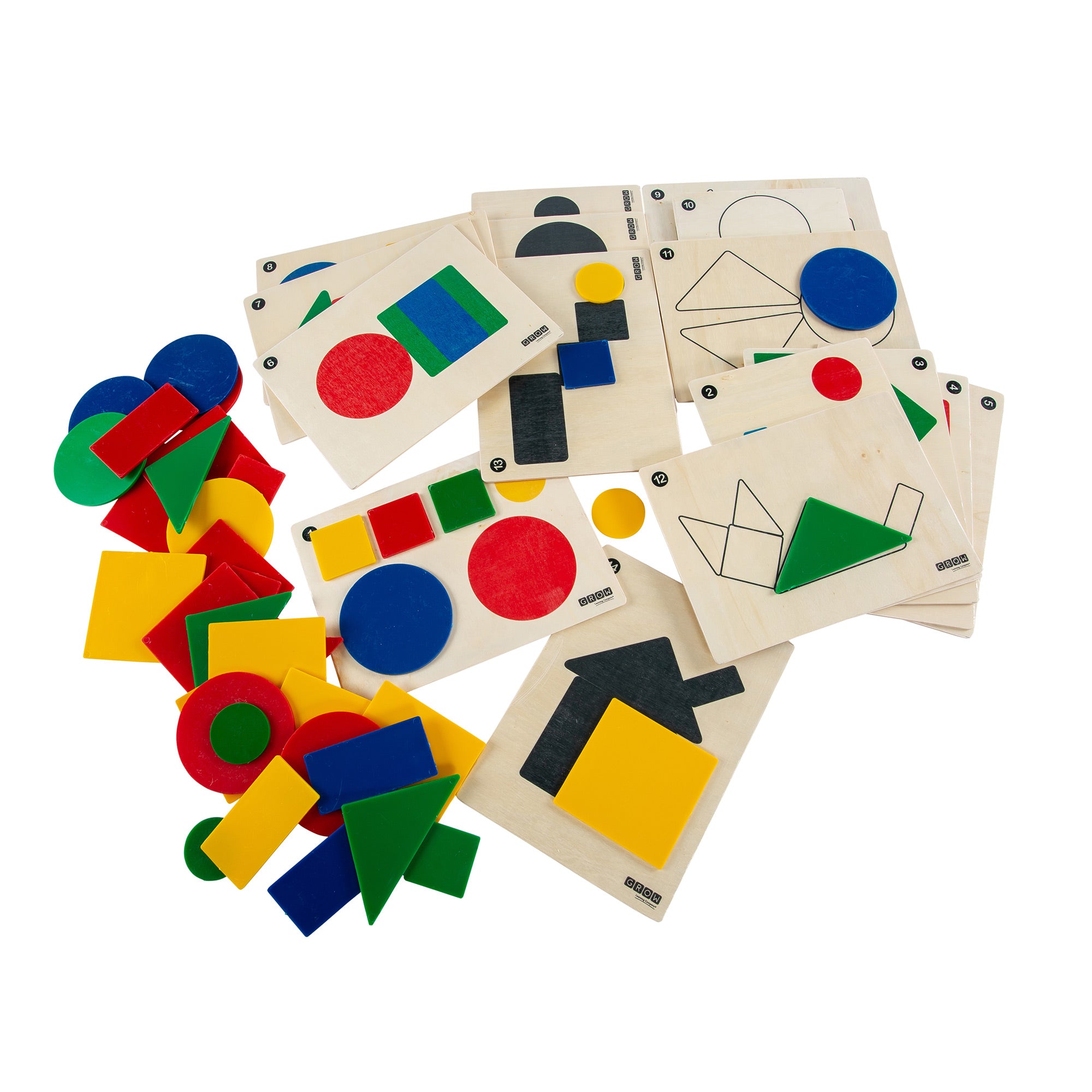 Attribute Game - Wooden – Grow Learning Company